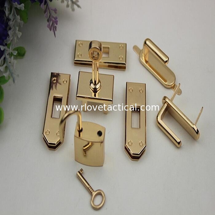 New arrival seven-peices suit various color bag make accessories metal locks for handbag
