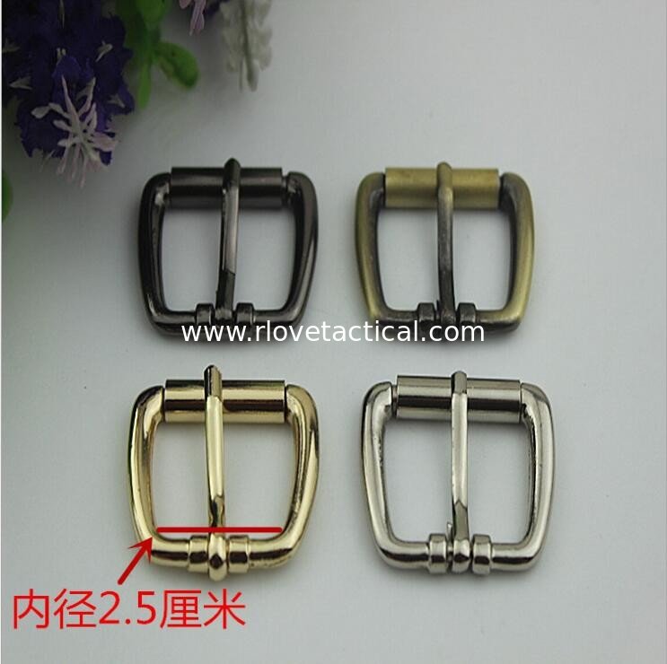 Superior Custom Handbag Hardware Light Gold 1 Inch Iron Rolled Pin Buckle