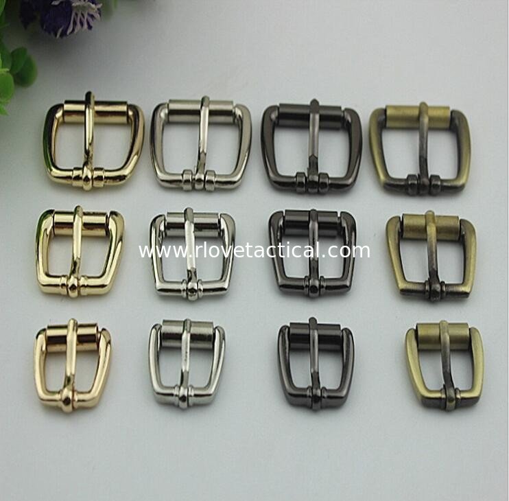 India hot sales Iron Material 16 mm Hanging Brush Anti Brass Color Roller Belt Pin Buckle For Leather Belt