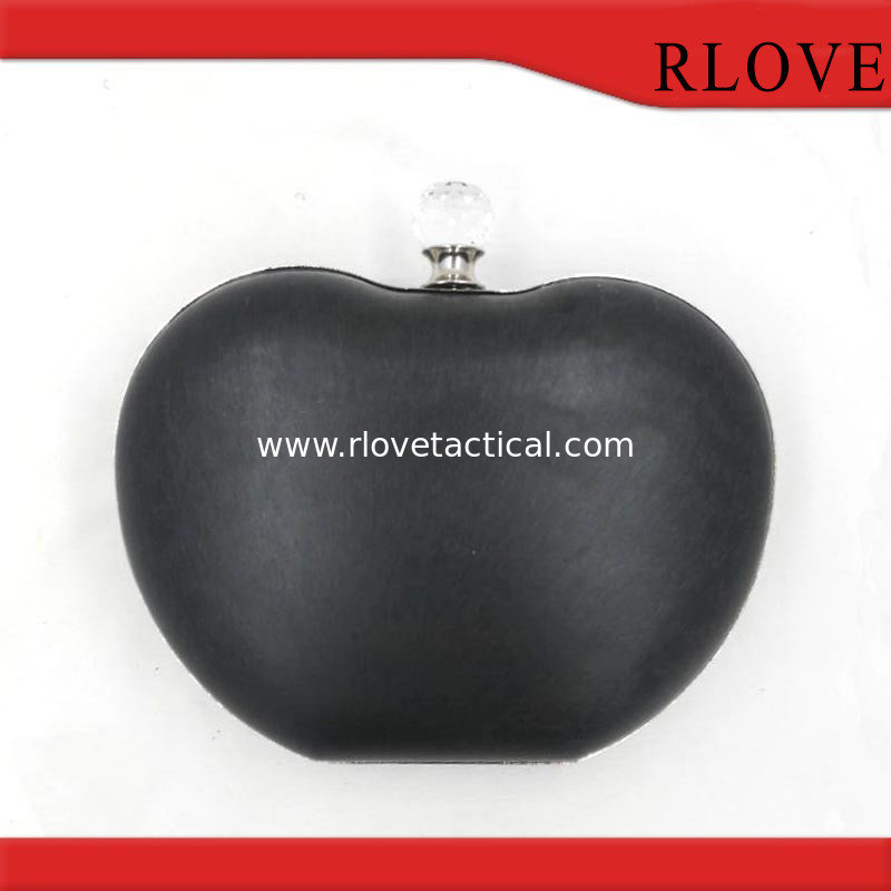 Factory sale apple shape gold iron metal purse frame box clutch frame for bag accessories
