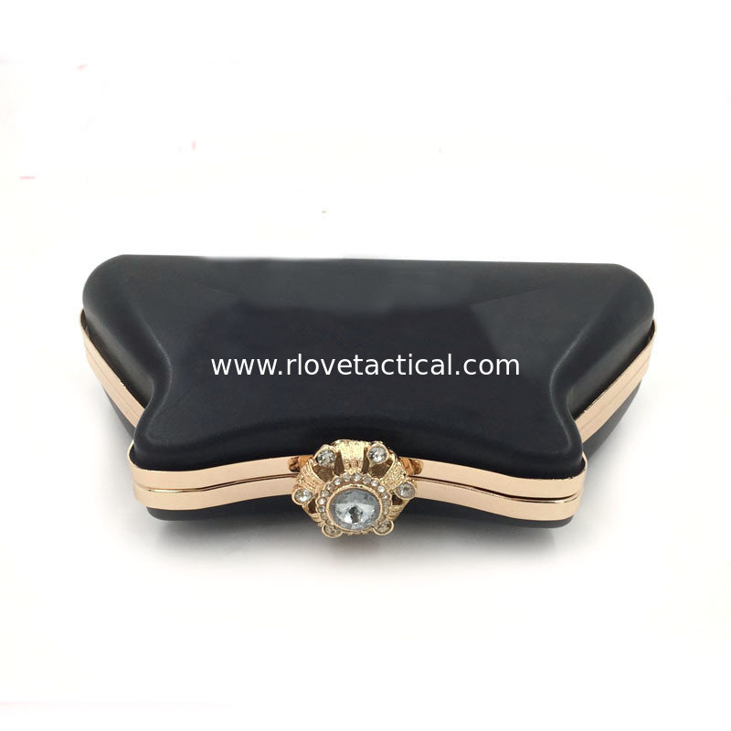 Australia style fashion 21*10 cm gold color metal iron purse frame with box
