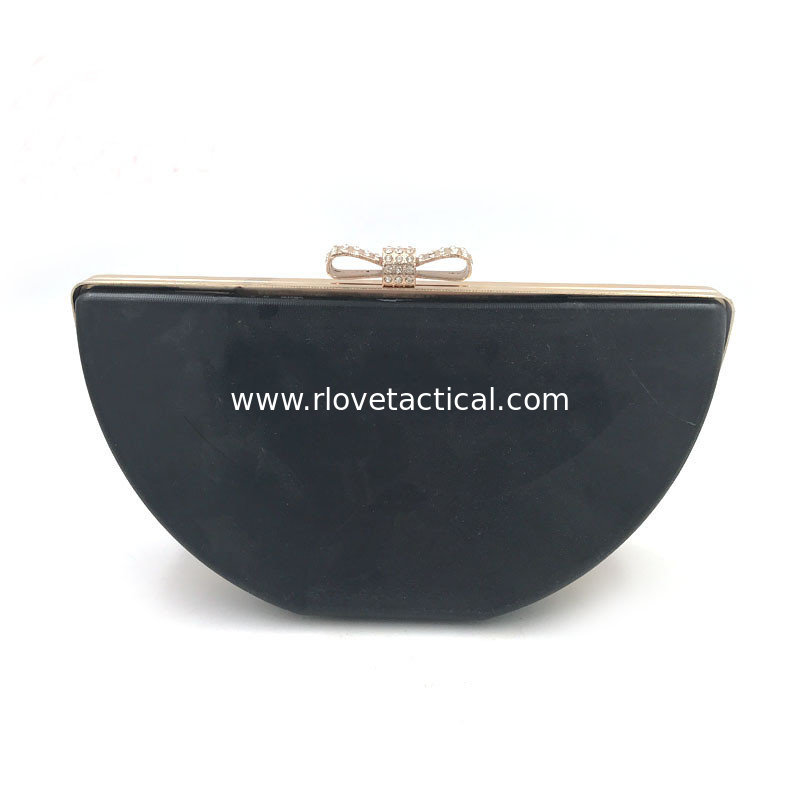 Bag part accessories with plastic box clutch hardware clasp iron metal purse frame