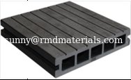 China Outdoor Decorative Wood Plastic Compsite Flooring/WPC Production line 160*25(RMD-174) supplier