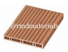 China Long Lasting Wood Plastic Compsite Flooring/Easy railling Hollow Decking 220*25(RMD-10) supplier