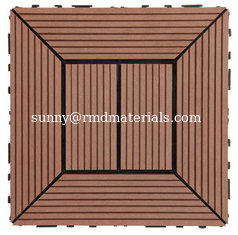 China High-performing wood alternatives decking for garden decoration 310*310*25mm (RMD-D5) supplier