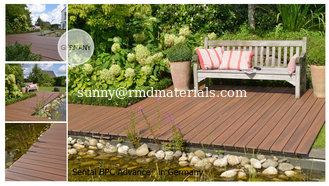 China Manufactory Price/High quality WPC wood plastic composite decking(RMD-109) supplier
