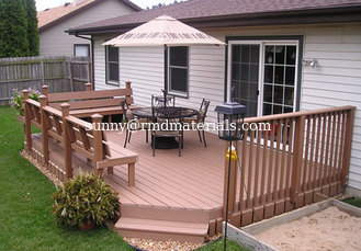 China new timber decking for garden yard, wood plastic composte timber boards/deck board（RMD-16） supplier