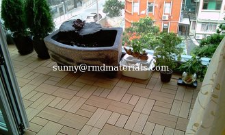 China WPC DIY floor tile designs bathroom floor tiles wooden floor (RMD-D7) supplier