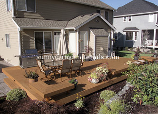 China Compsoite Garden Decking Non Slip Decking supplier