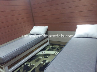 China Beach hotel bedroom with WPC wall panel supplier