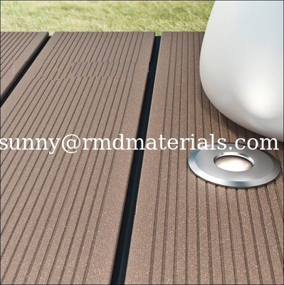 WPC decks with solar light