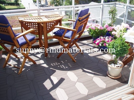 WPC DIY Deck Tiles