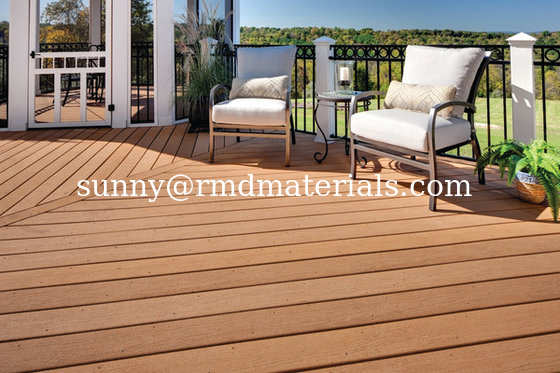 Eco-friendly Pretty High Density Outdoor WPC Decking Floor 140*25(RMD-35) supplier