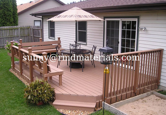 CE Certificate Composite Timber for Garden Decoration/External Wood Plastic Composite Flooring140*40(RMD-28) supplier