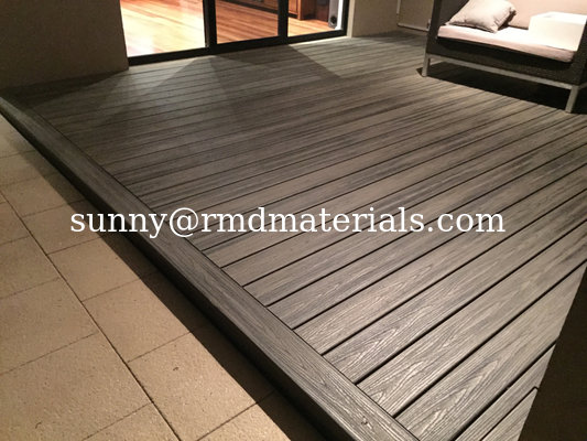 External Wood Plastic Composite Boards/Waterproof WPC Flooring/WPC Deck Price120*30(RMD-54) supplier