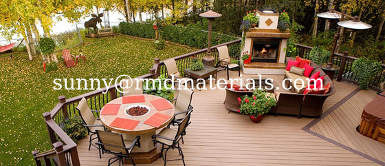 External Wood Plastic Composite Boards/Waterproof WPC Flooring/WPC Deck Price120*30(RMD-54) supplier