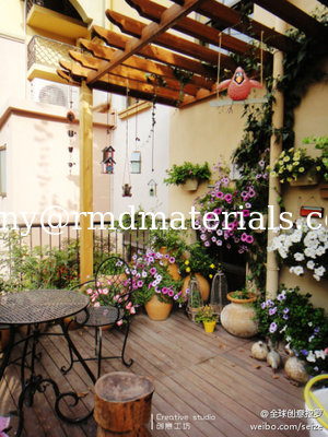 WPC Fence Panels for garden/WPC Fence for Private Garden/Outdoor WPC Fence(RMD-F03) supplier