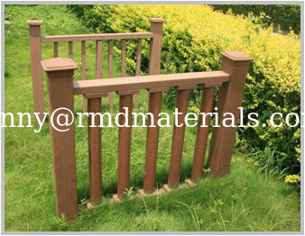 WPC Fence for Landscaping Ornament /External Landscaping Timber/wpc fence supplier