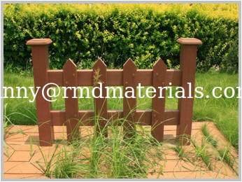 WPC Fence for Landscaping Ornament /External Landscaping Timber/wpc fence supplier