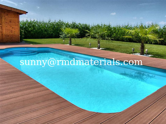 Co-Extrusion WPC with Shield Wood Gain Faux Timber 140*23mm (RMD-C01) supplier