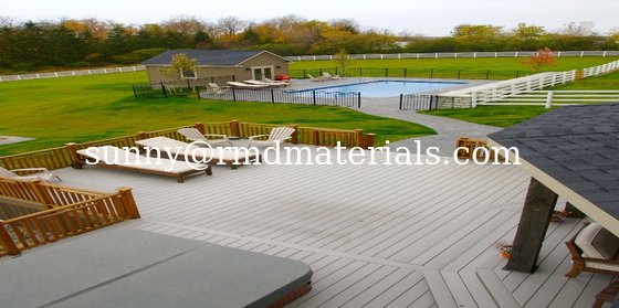 Co-Extrusion WPC with Shield Deep Wood Gain Vivid Colors 148*22mm (RMD-C03) supplier