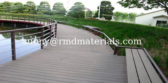 Co-Extrusion WPC with Shield Deep Wood Gain Vivid Colors 148*22mm (RMD-C03) supplier