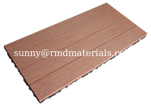 WPC DIY Tile Floor Panel 610*310*25mm (RMD-D7) supplier