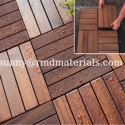 Outdoor Easy Install Waterproof WPC DIY Board/Flooring/Tiles 310*310*25mm (RMD-D2) supplier