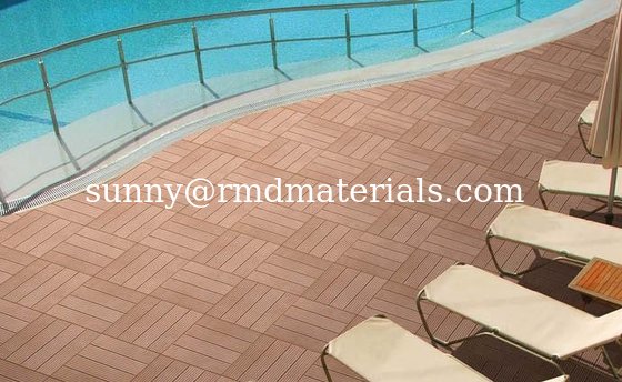 WPC Tiles/Flooring for Balcony/courtyard 310*310*25mm (RMD-D3) supplier