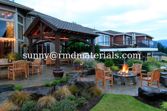 High technology plastic cheap beam outdoor wpc pergola wpc pavillion 300*100(RMD-3) supplier