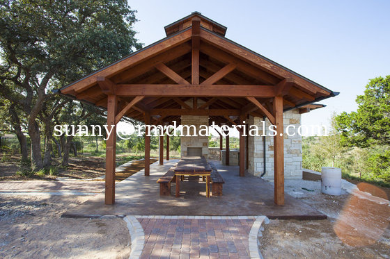 High technology plastic wood pergola modern pergola balcony pergola 3m*3m supplier
