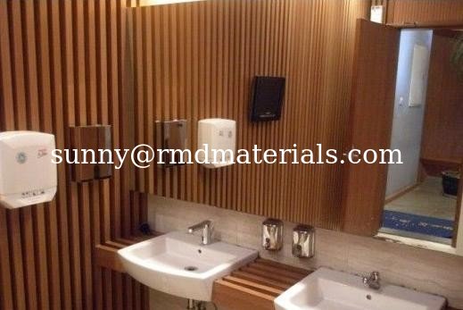 2015 hot sale anti-UV  wpc wall panel decorative outer wall sunshading 140*16(RMD-46) supplier