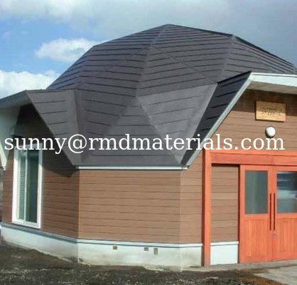 Wall panel decorative wood plastic composite exterior wall cladding 174*21(RMD-15) supplier