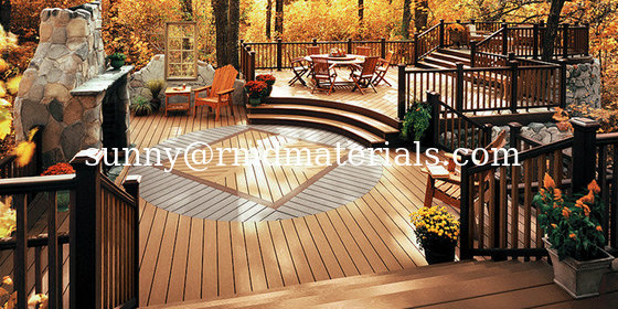 Eco-freindly wpc wood plastic composite/wpc decking(RMD-16) supplier