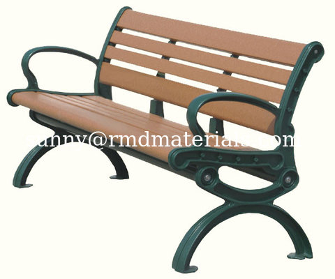 2015 Eco-friendly Wood Plastic Composite Outdoor Park WPC Bench! RMD-105 supplier