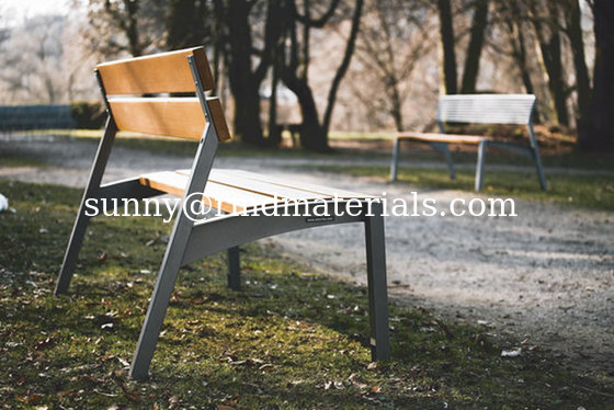 Heat-prevention WPC park bench/Popular outdoor wpc bench supplier