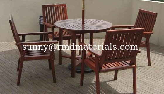 Executive plastic wood composite tables and chairs wpc reading table and chair supplier
