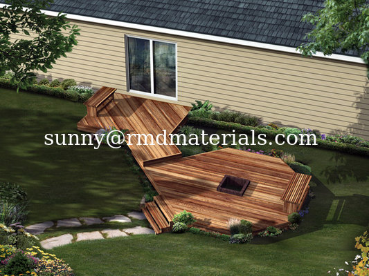 WPC solid wood  furniture recycled wood furniture DIY Deckings(RMD-D10) supplier