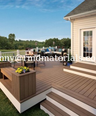 WPC solid wood  furniture recycled wood furniture DIY Deckings(RMD-D10) supplier