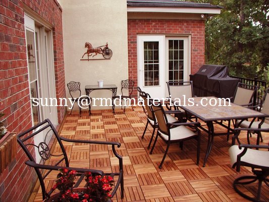WPC DIY floor tile designs bathroom floor tiles wooden floor (RMD-D7) supplier