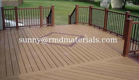 cheap waterproof outdoor decking tile pool deck tiles price Of WPC DIY decking (RMD-D3) supplier