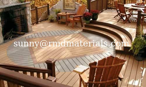 decoration DIY wpc decking wpc interlocking decking tiles (RMD-D1) supplier