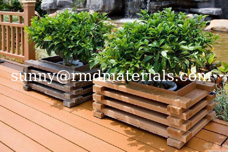 wpc outdoor large plastic planters plastic square planter square concrete planters supplier