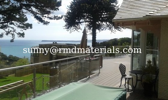 Compsoite Garden Decking Non Slip Decking supplier