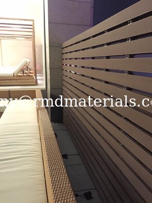 Swimming Pool Building with WPC decking and WPC wall panel supplier