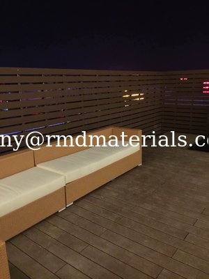 Swimming Pool Building with WPC decking and WPC wall panel supplier