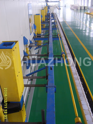 0.3-0.6mm Painted Steel Sandwich Panel Machine ,150mm Diameter Roller Sandwich Production Line