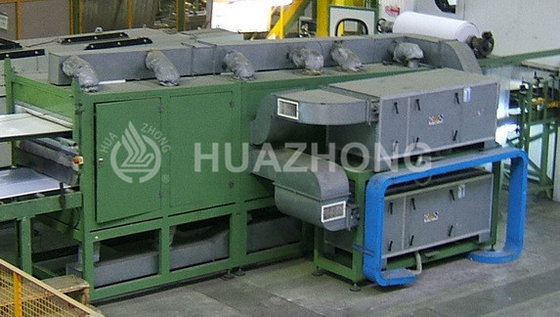 0.3-0.6mm Painted Steel Sandwich Panel Machine ,150mm Diameter Roller Sandwich Production Line