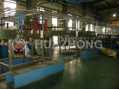 Insulated Color-Steel Pu Sandwich Panel Production Line For Roof / Wall Panel With 4-6m/Min