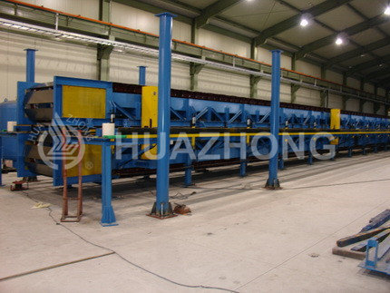 Colored  Steel EPS Sandwich Panel Production Line for 0.3-0.8mm Thickness